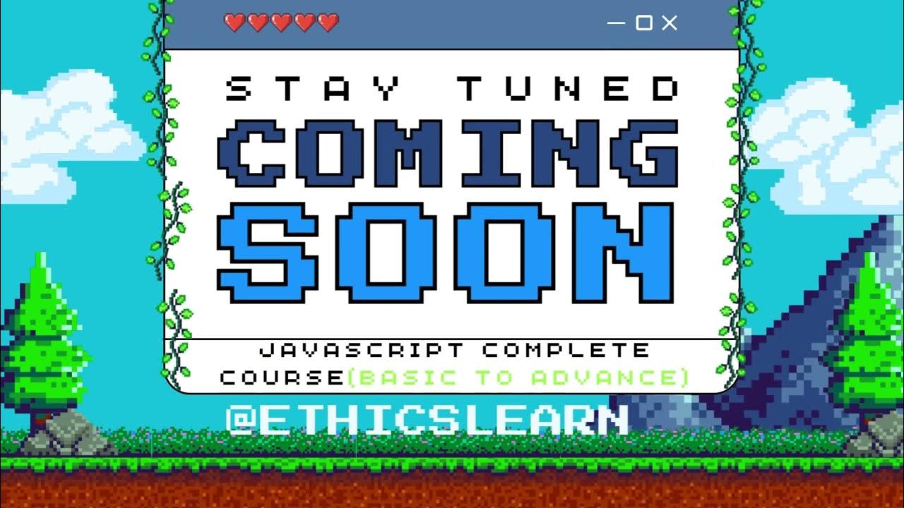 JAVASCRIPT COMPLETE COURSE || FROM Scratch || FROM BASIC TO TO ADVANCE || COMING SOON💯💯💯💯 - YouTube