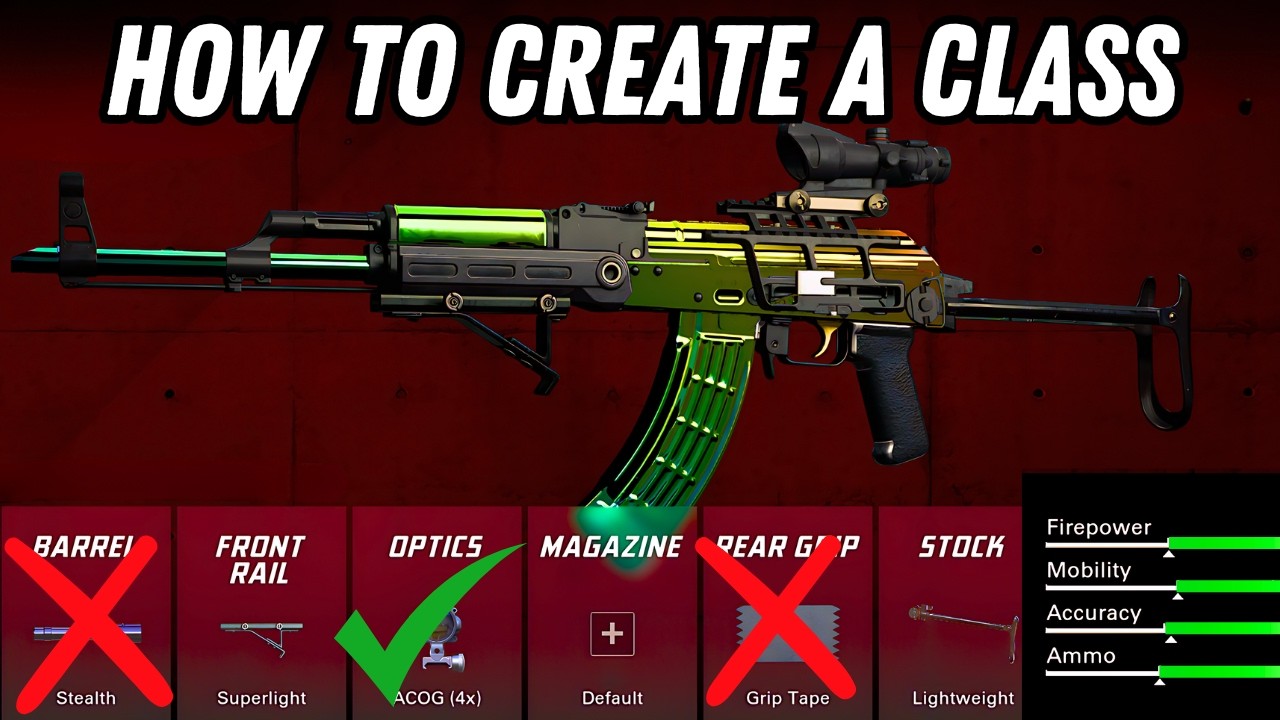 How To Create A Class In XDefiant! - YouTube