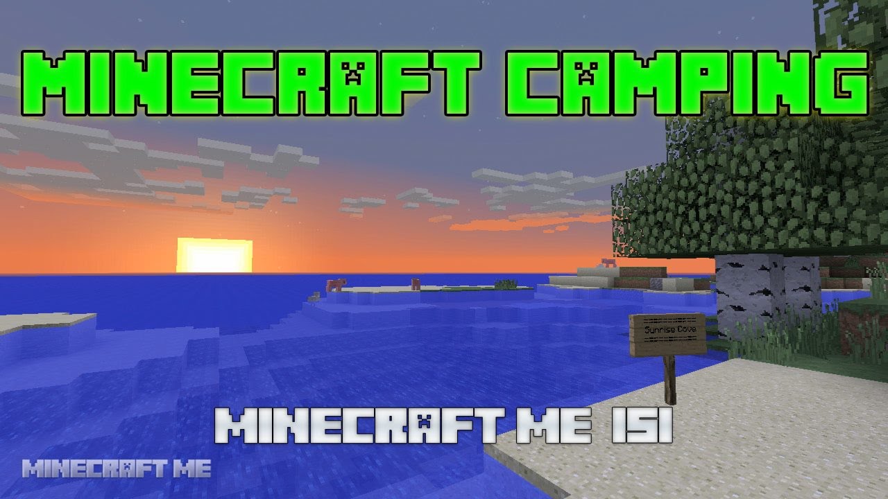 Minecraft Camping - YouTube
