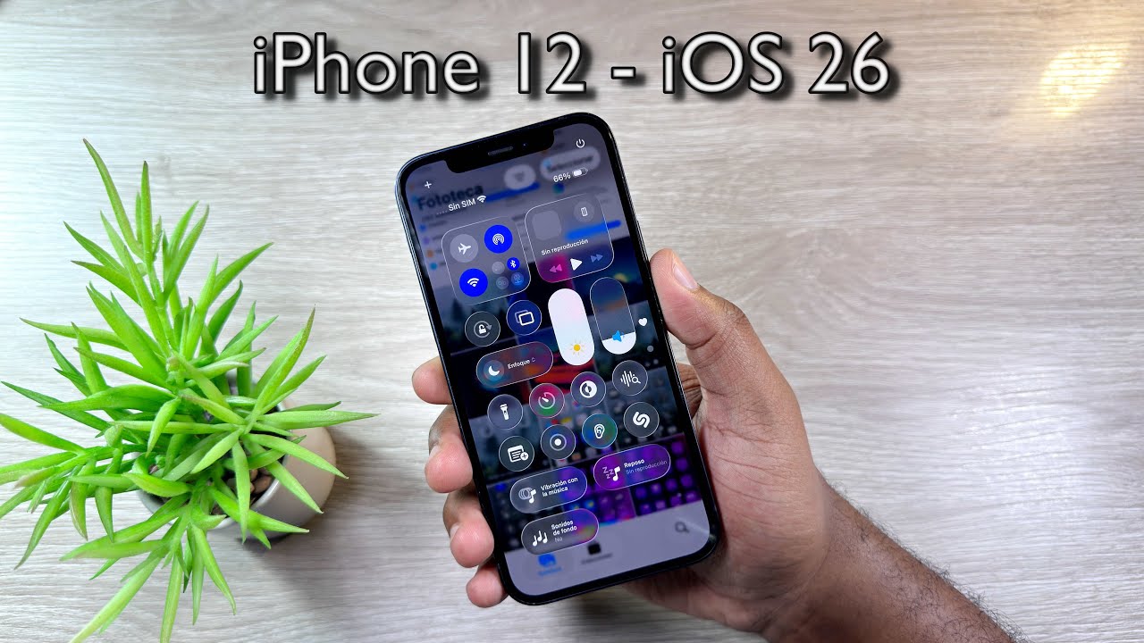 iOS 26 en el iPhone 12 | NOVEDADES de iOS 26 | VERSIÓN CORTA 🔥 - RUBEN ...
