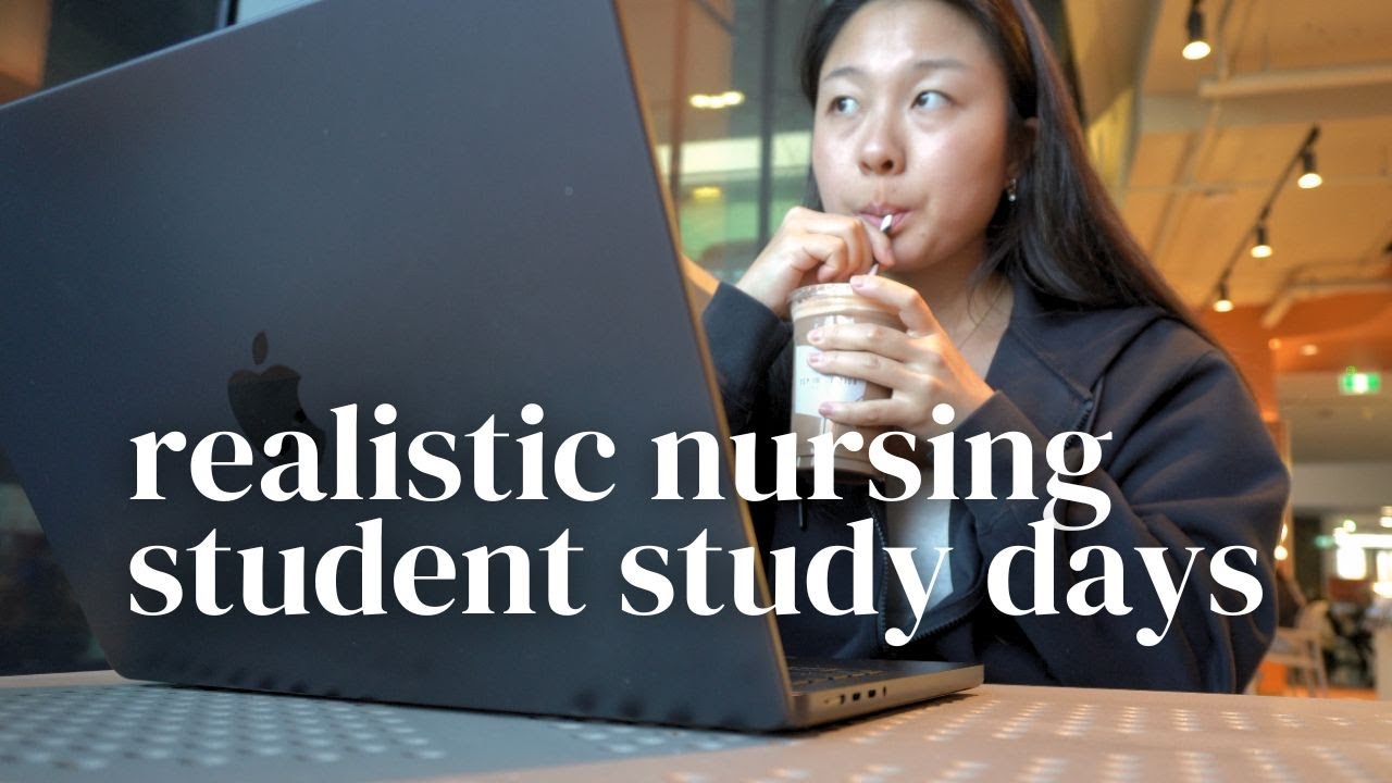 realistic nursing student study vlog - YouTube