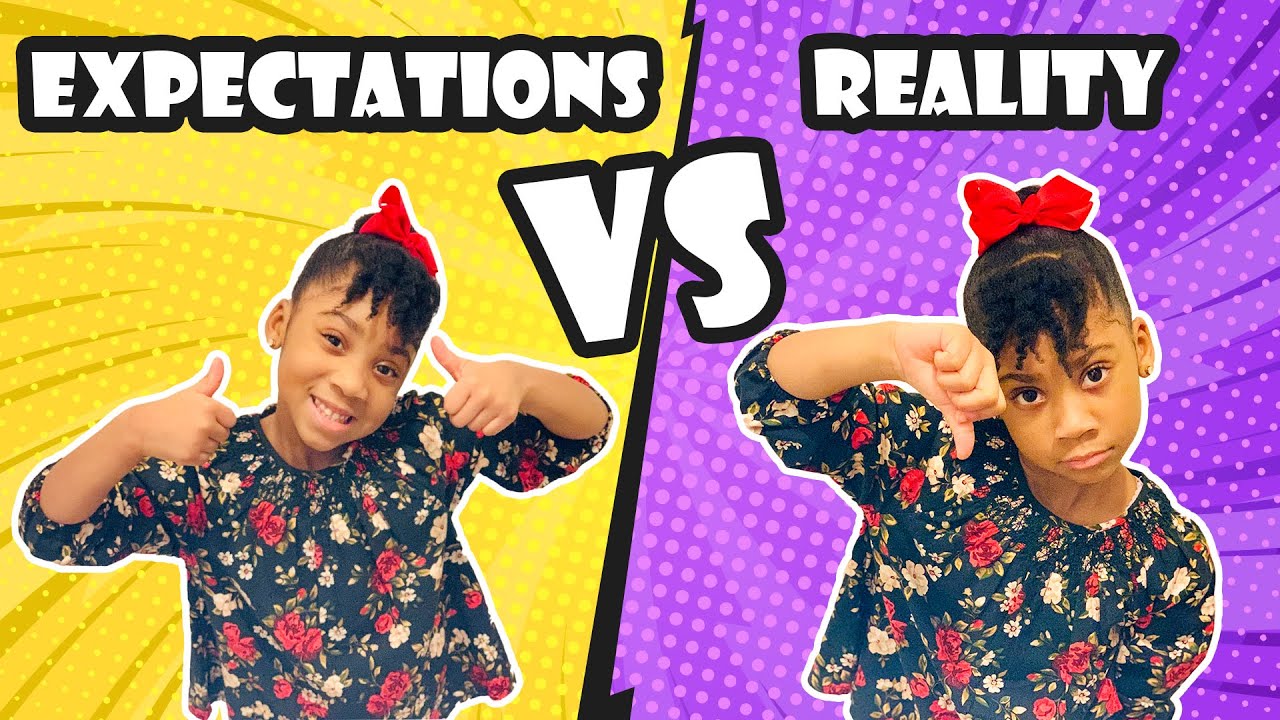 Expectation vs Reality (New Year Resolutions) | Nelani's world - YouTube