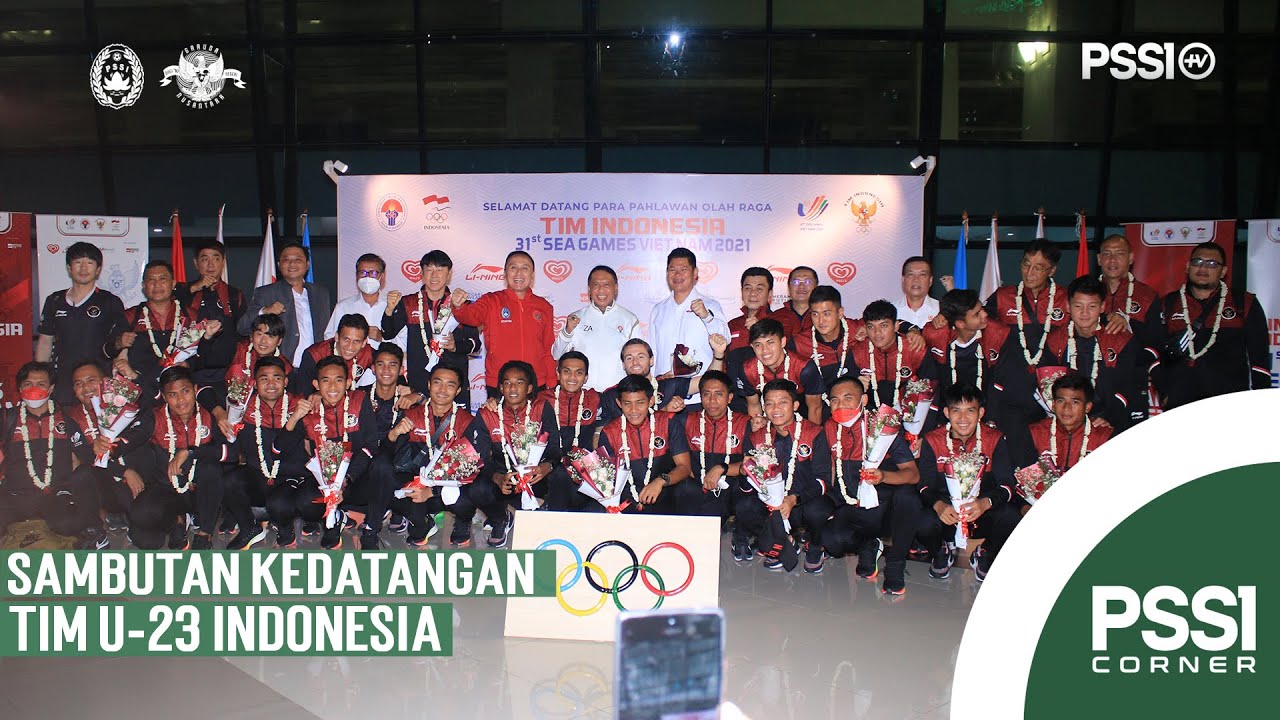 KEDATANGAN TIM U-23 INDONESIA DISAMBUT KETUA UMUM PSSI | PSSI CORNER ...