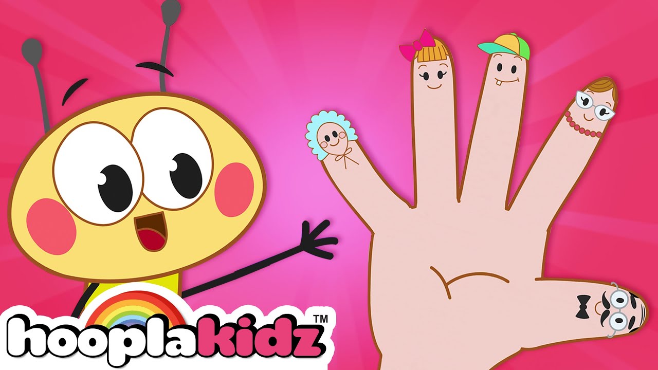 Kids Fun Songs + Bee Finger Family By HooplaKidz - YouTube