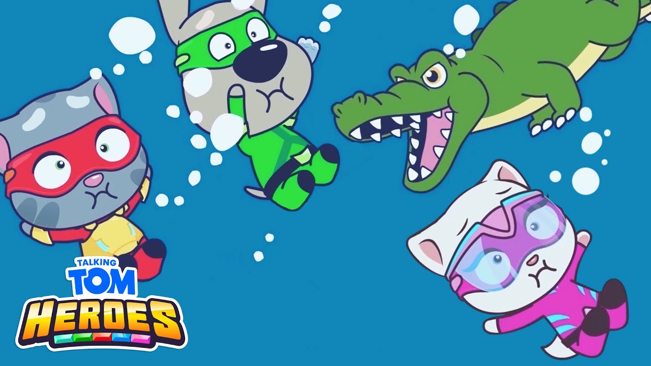 Lazy Heroes - Heroes Month | Talking Tom Heroes Episode 34 - YouTube