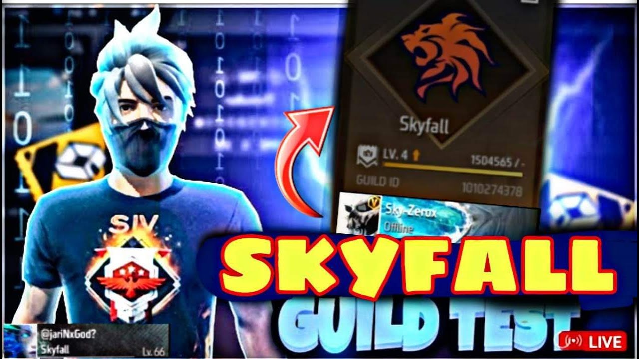 Guild Test In 4flag +Sky fall 1 V 3 @4flaggamer@zeroxff#freefire - YouTube