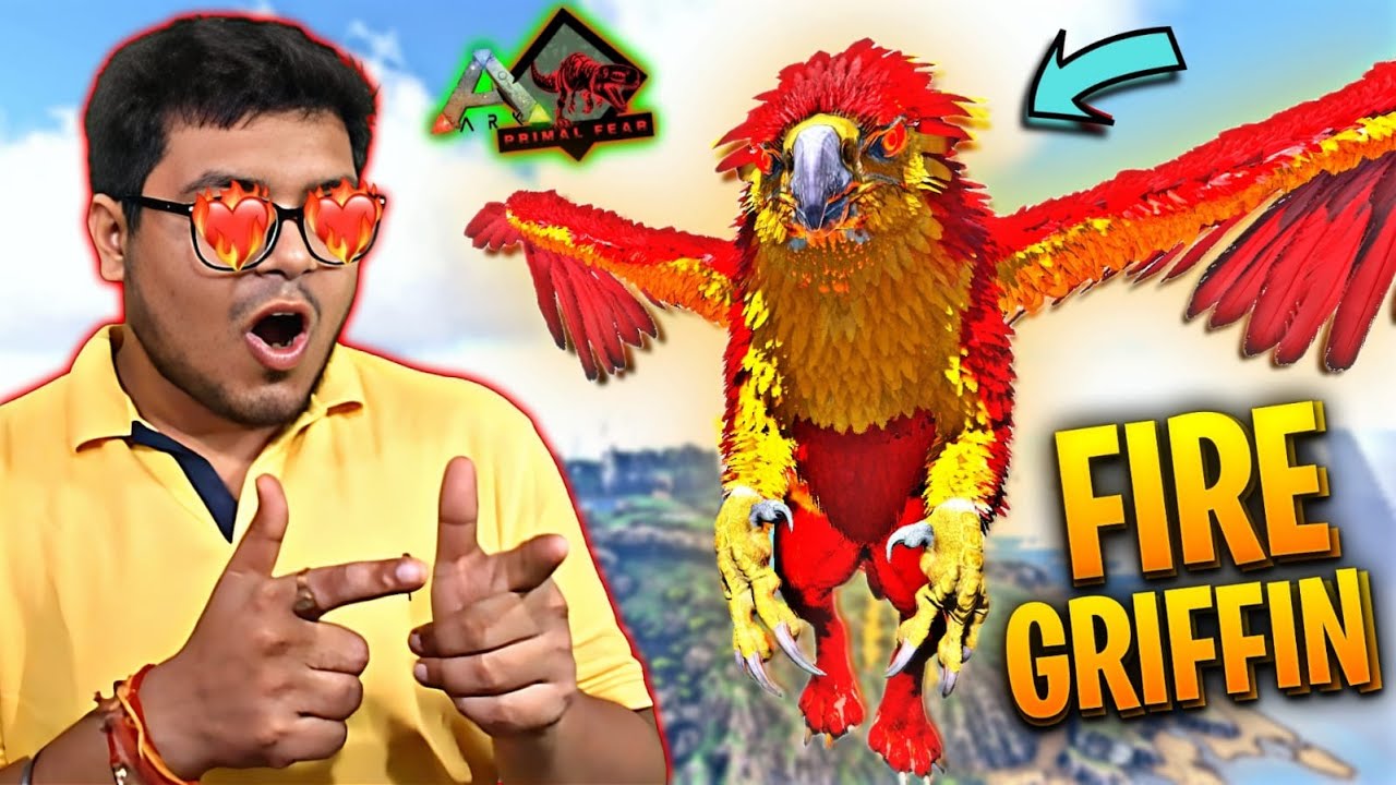 Taming A Fire Griffin - Ark Primal Fear - PART 10 (HINDI) - YouTube