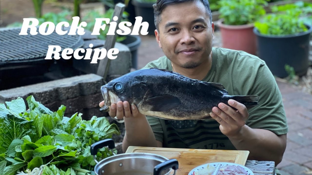 Huge Rock Fish Fry Recipe: Catch and Cook - YouTube
