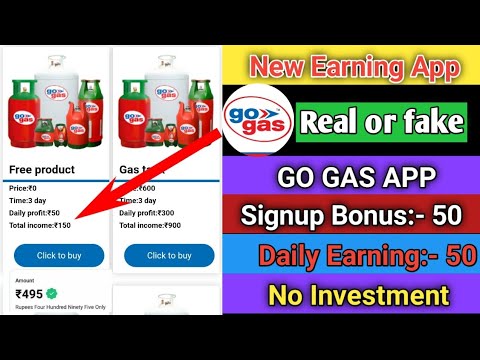Go gas earning app | Go gas app | Go gas app real ya fake | Go gas aap ...