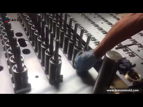 How To Install Injection Core of Preform Mold - YouTube