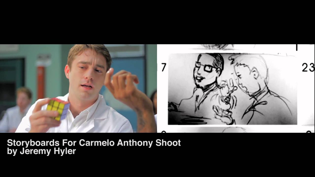 Carmelo Anthony Commercial Breakdown - Why Storyboards Are Important ...