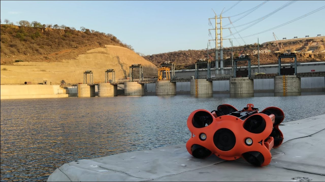 Underwater Visual Inspection of TRC Channel using ROV, 4k Underwater ...