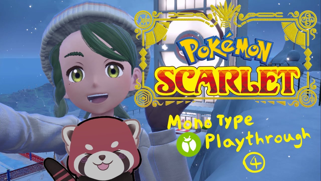 (Pokemon Scarlet) Mono-type bug playthrough! 04 - YouTube