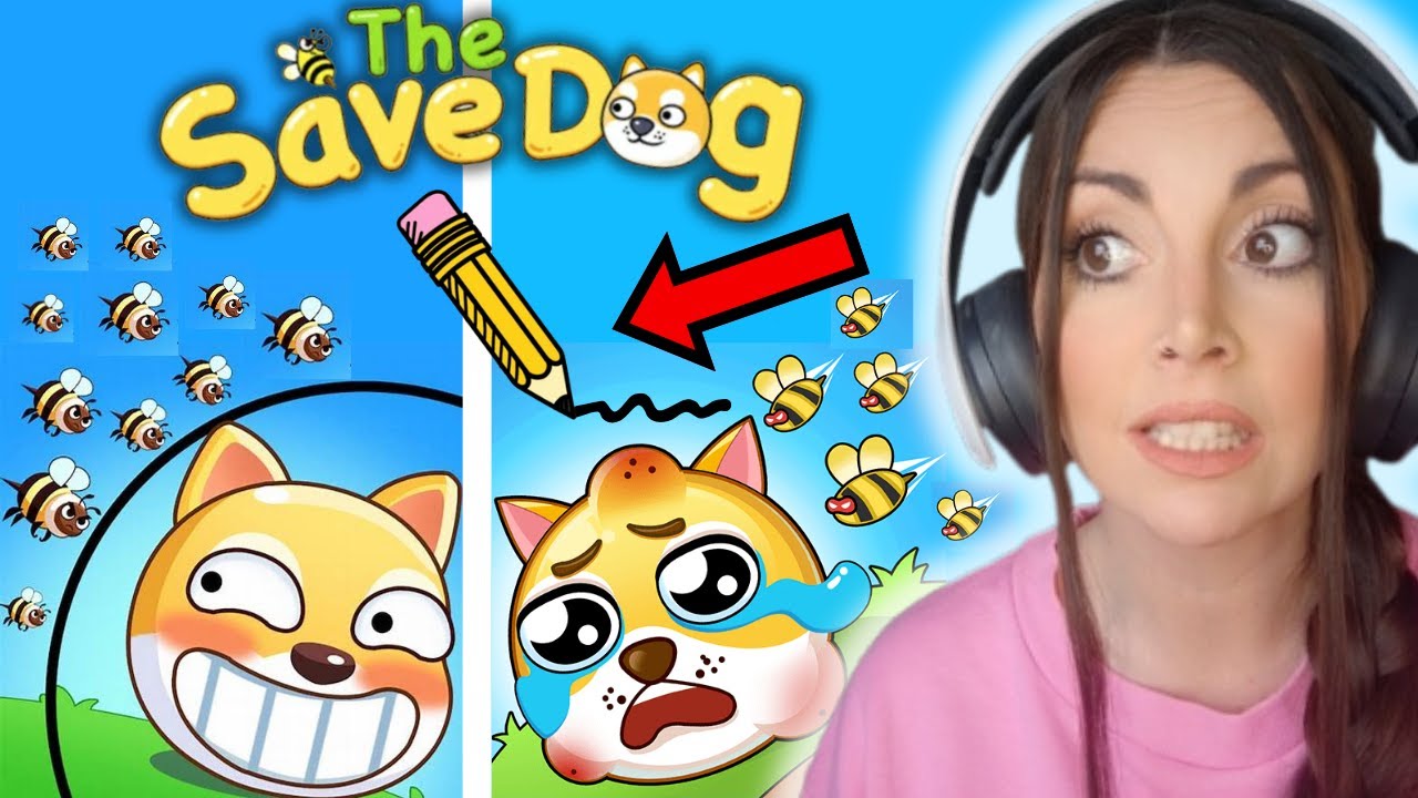DIBUJO PARA *SALVAR* AL PERRITO #2!!! 🐶 ️🐝 en SAVE THE DOG - YouTube