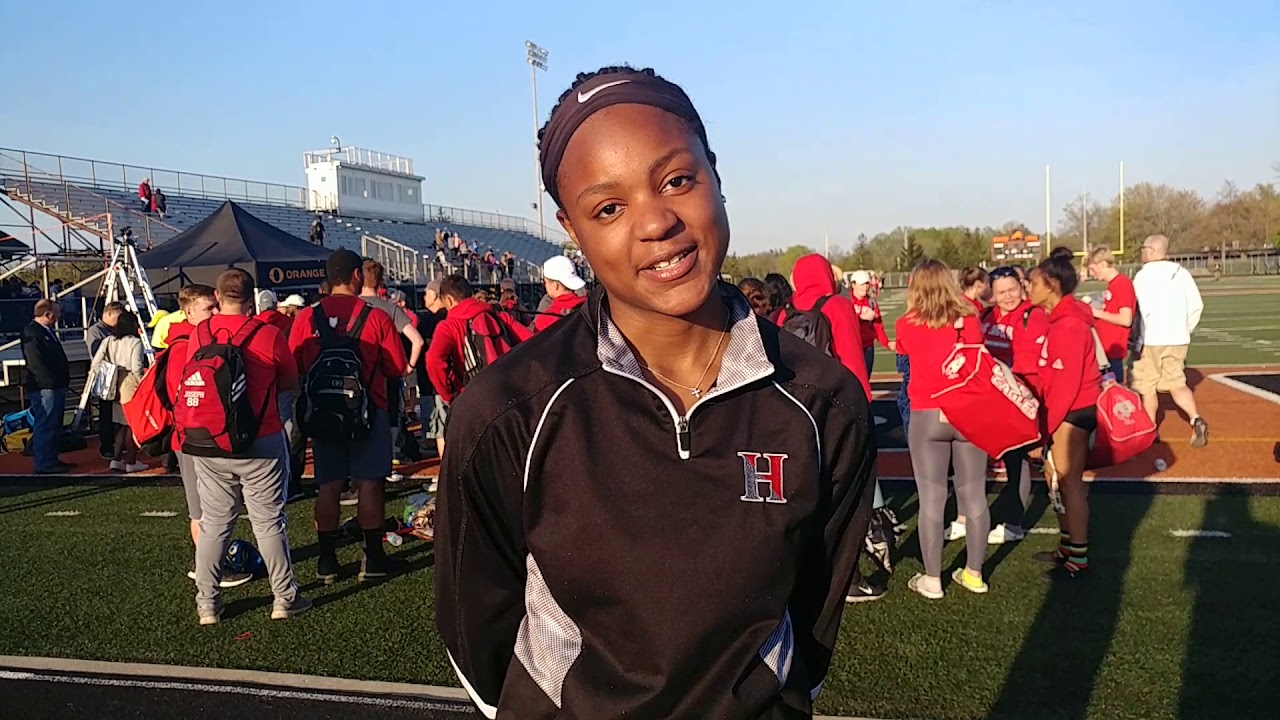 #NHtrack Hawken's Makayla White discusses 200 title at CVC Chagrin meet ...