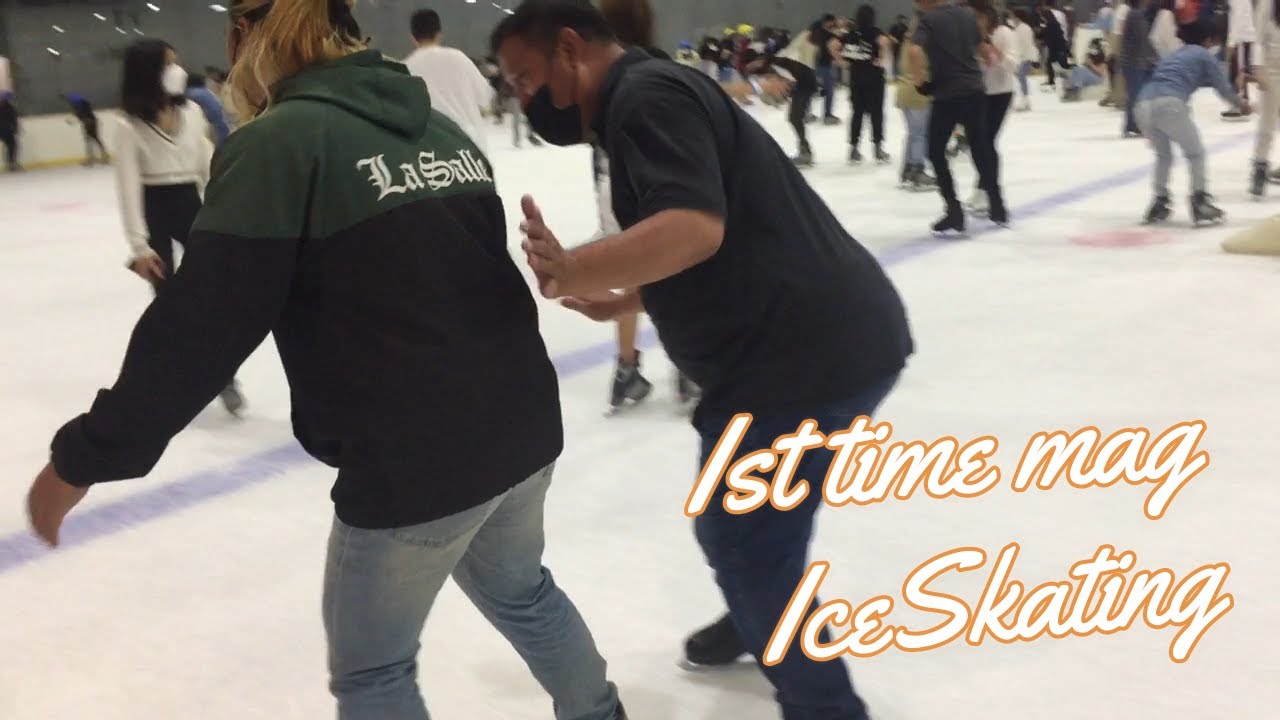 SNOW PLOW STOP ICE SKATING IST TIME MAG ICE SKATING - YouTube