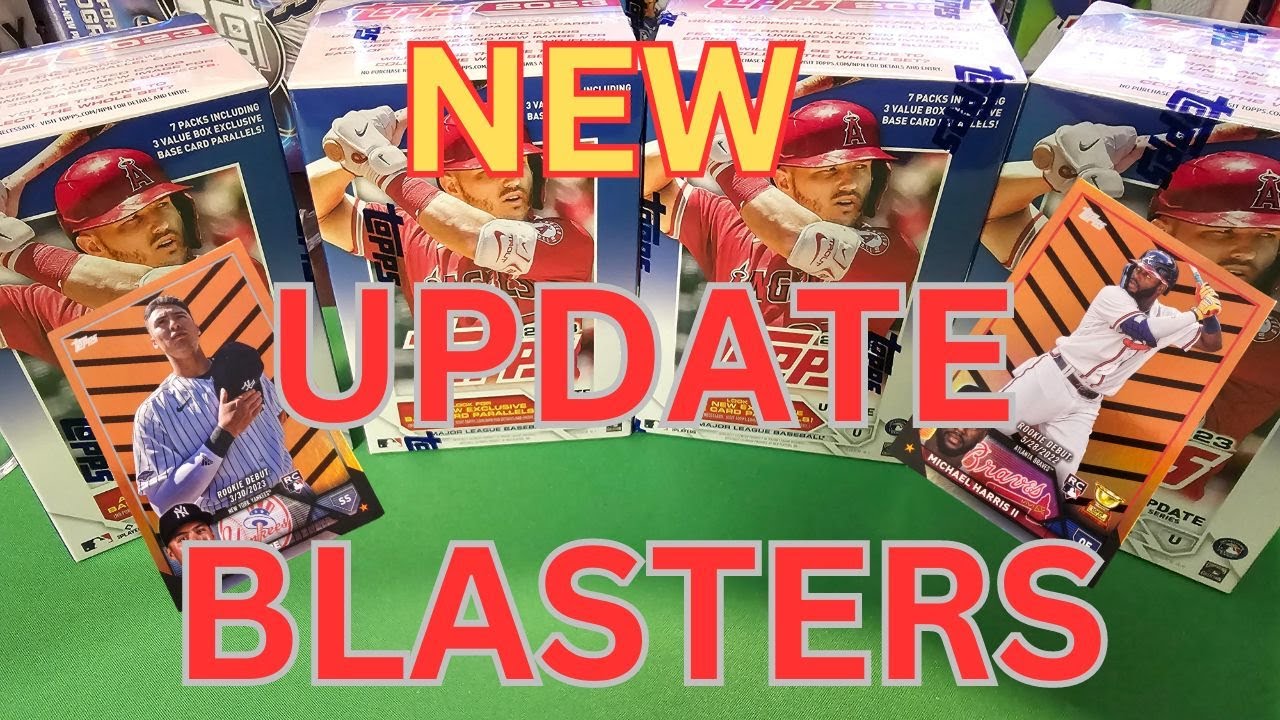 BRAND NEW 2023 Topps Update Blaster Boxes With New Copper Parallel ...