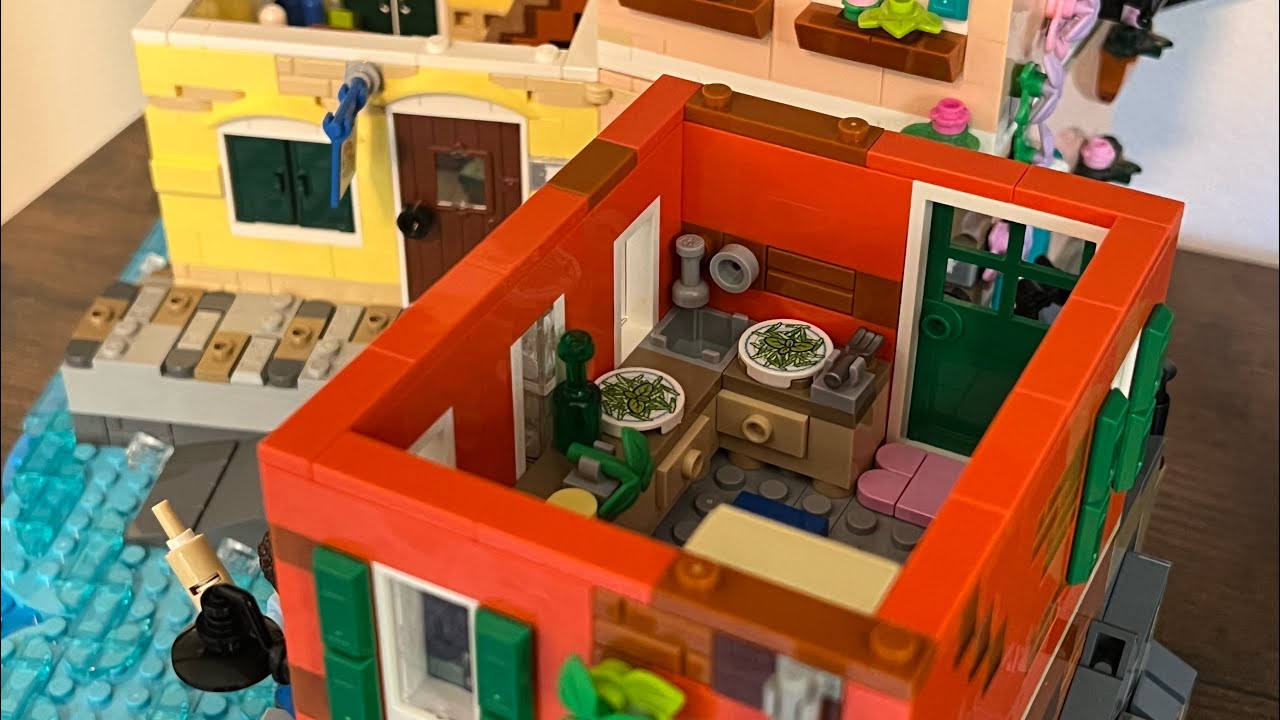 Part 1 | Tuesday Night Build & Chill | Lego Ideas Italian Riviera ...