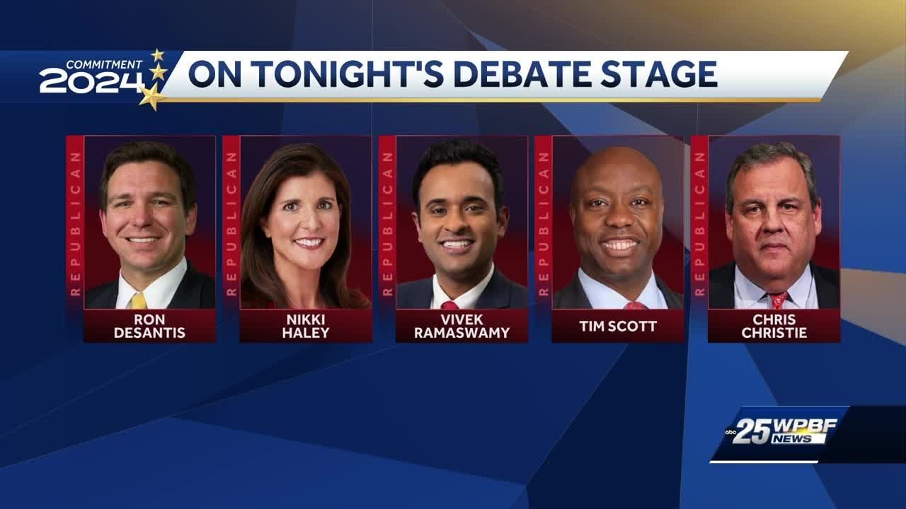 Third Republican Presidential Primary debate takes over Miami - YouTube