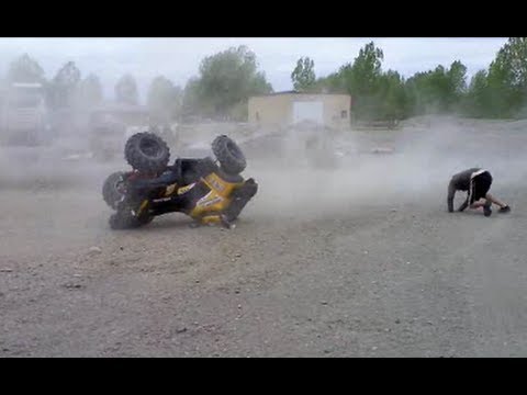 ATV wreck caught on camera in HD - YouTube