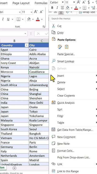 How to Delete Table Rows in Excel | Easy & Quick Methods - YouTube