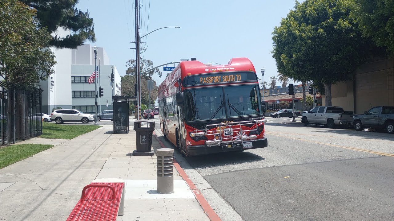 2021 Long Beach Transit BYD K9M 16012 - YouTube