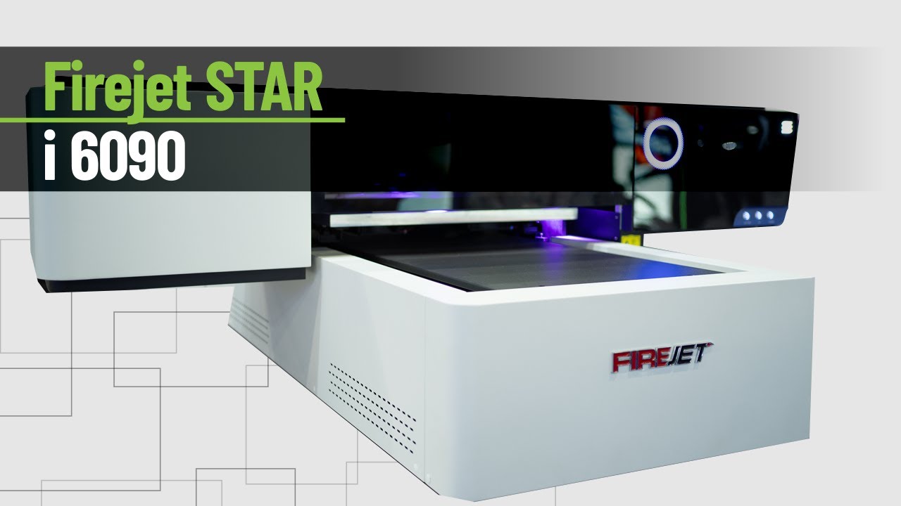FIREJET STAR i 6090 UV - BR GROUP - YouTube