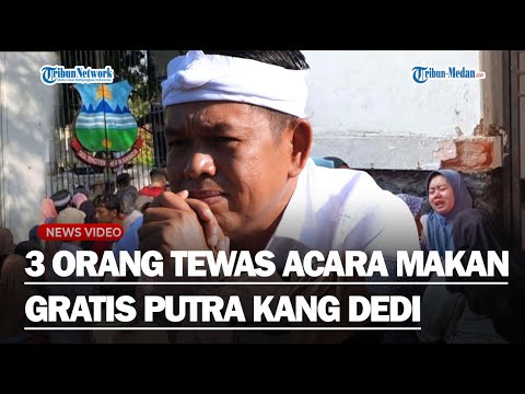 POLISI JADI KORBAN! Syukuran Pernikahan Putra Dedi Mulyadi Ricuh, Tiga Orang Meninggal Dunia