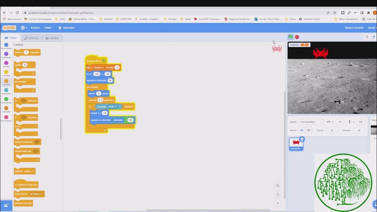 Tutorial Scratch en español. Space Invaders episodio 1 - YouTube
