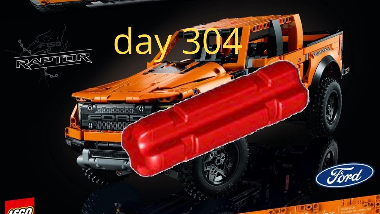 day 304 of lego 1 piece a day - YouTube