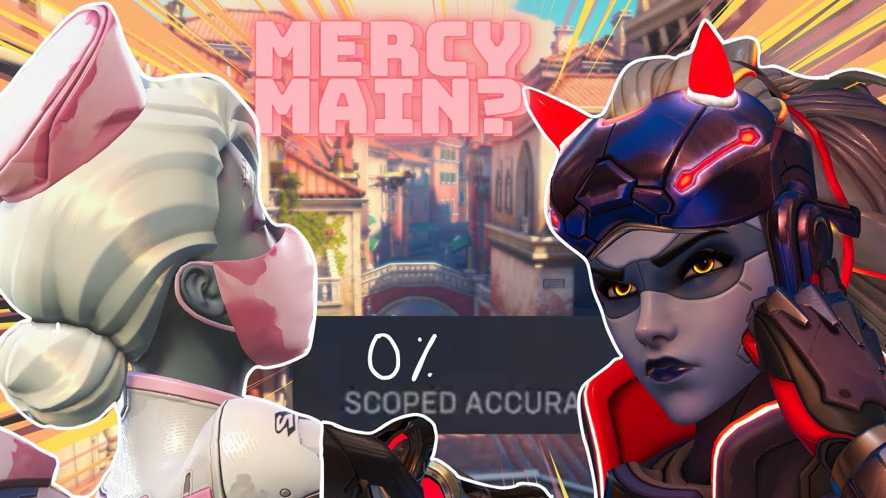 MERCY MAIN trying her best to play WIDOW - Overwatch 2 Widowmaker ...
