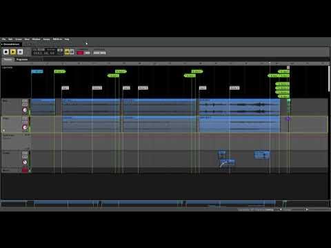 FMOD adaptive music with unlocking loops - YouTube