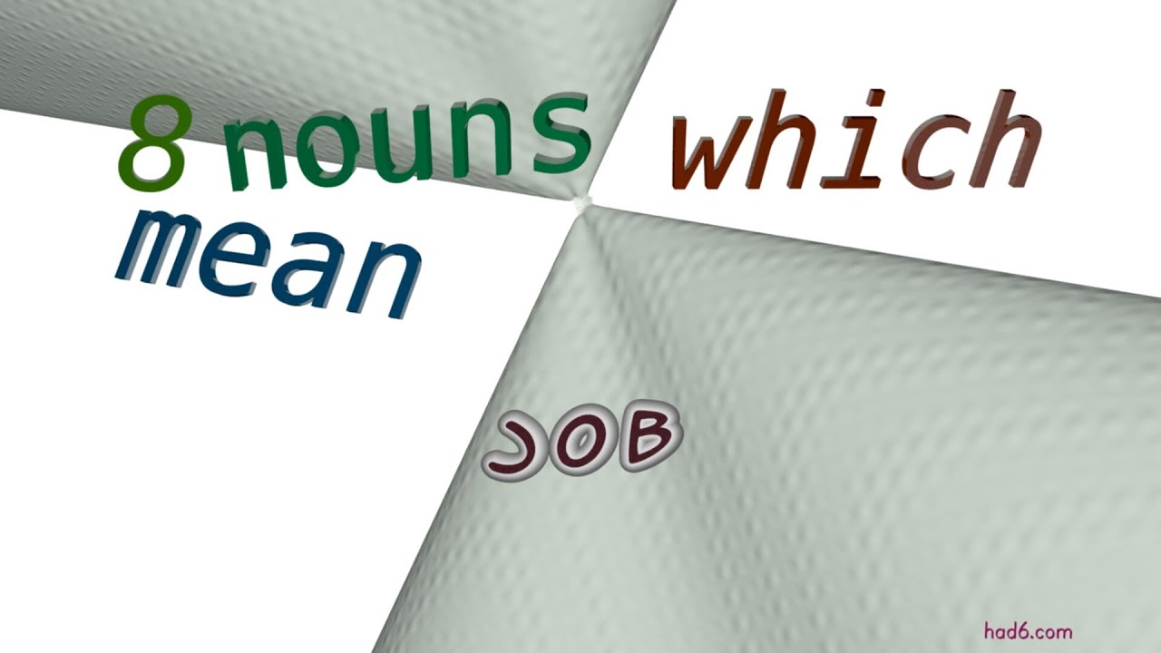 Job 9 Nouns Synonym Of Job sentence Examples YouTube job-9-nouns-synonym-of-job-sentence-examples-youtube
