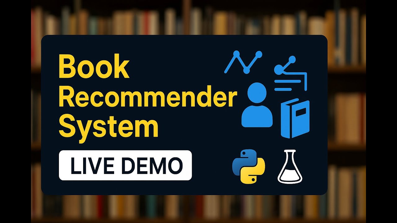 Book Recommender System – Build & Deploy Your ML Recommendation App ...