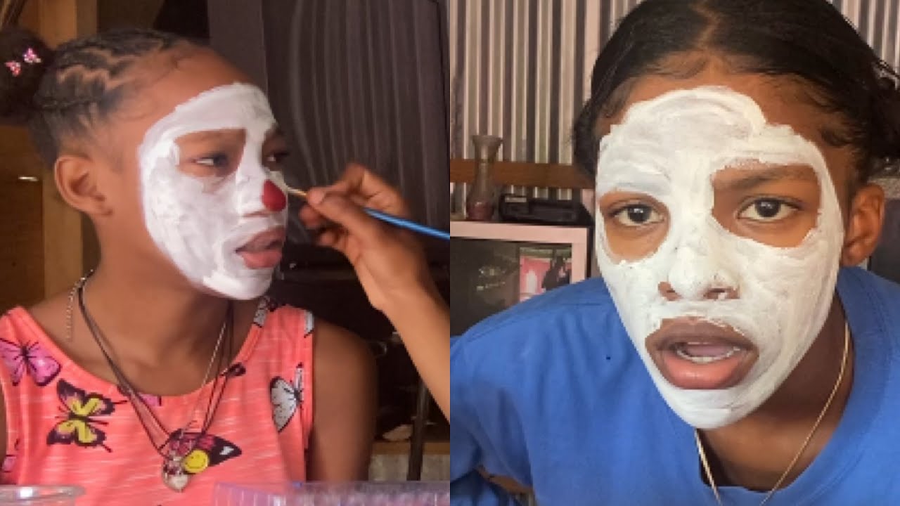 Painting each other’s face *Gone wrong*🥲 W/Pinky - YouTube