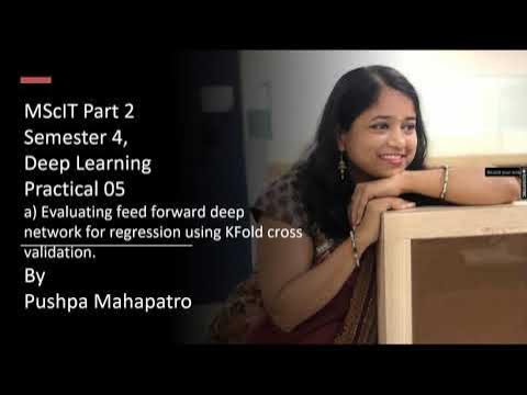 10 DL – Deep Learning || M.Sc. IT Part 2 Sem 4 || Mumbai University || Pract5a KFold - YouTube