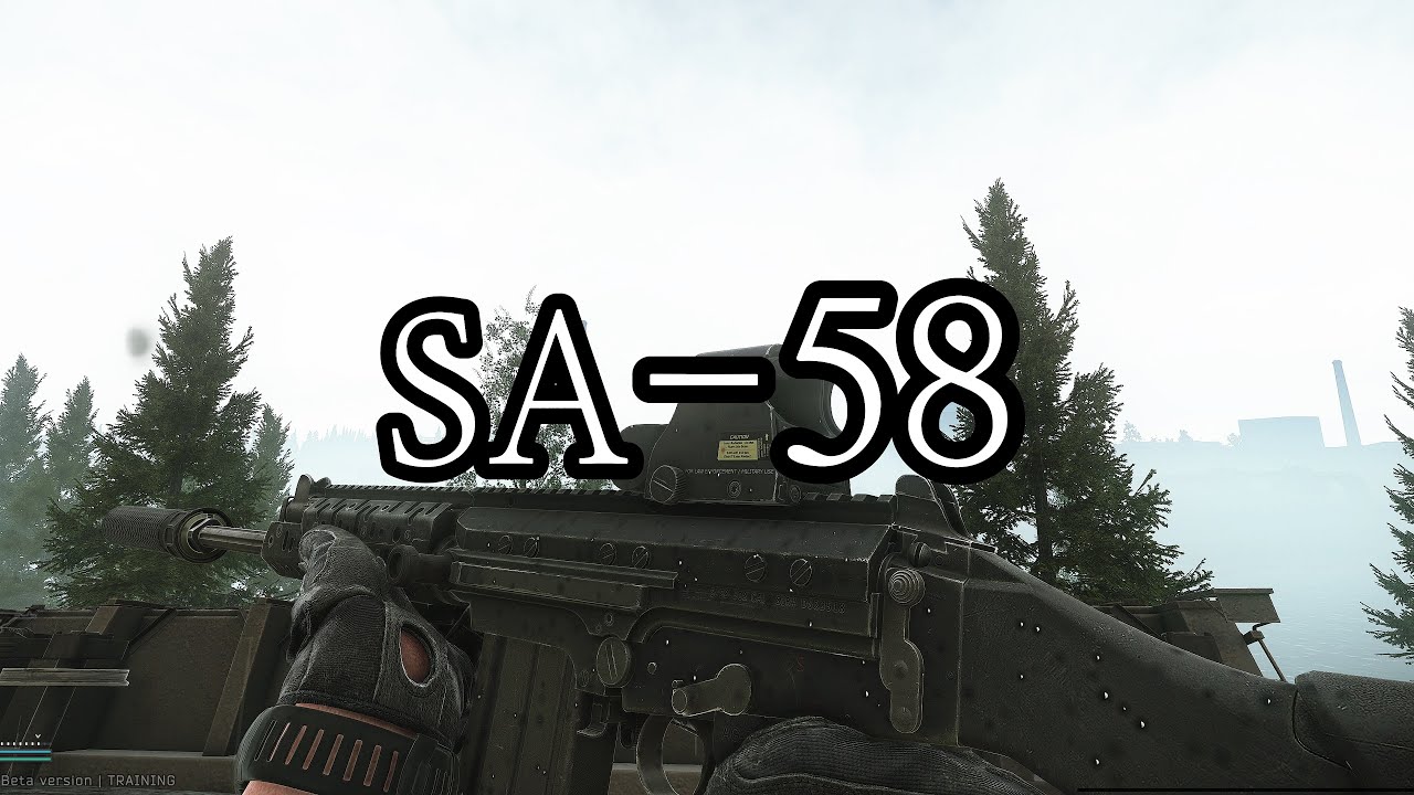 [타르코프] 총기리뷰 - DS Arms SA-58 // Escape From Tarkov[EFT] - YouTube