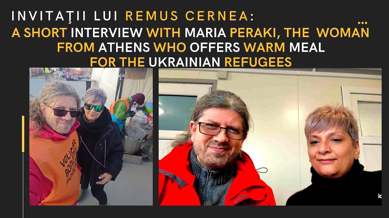 An interview with Maria Peraki from Athens, who offers warm meal to the ...