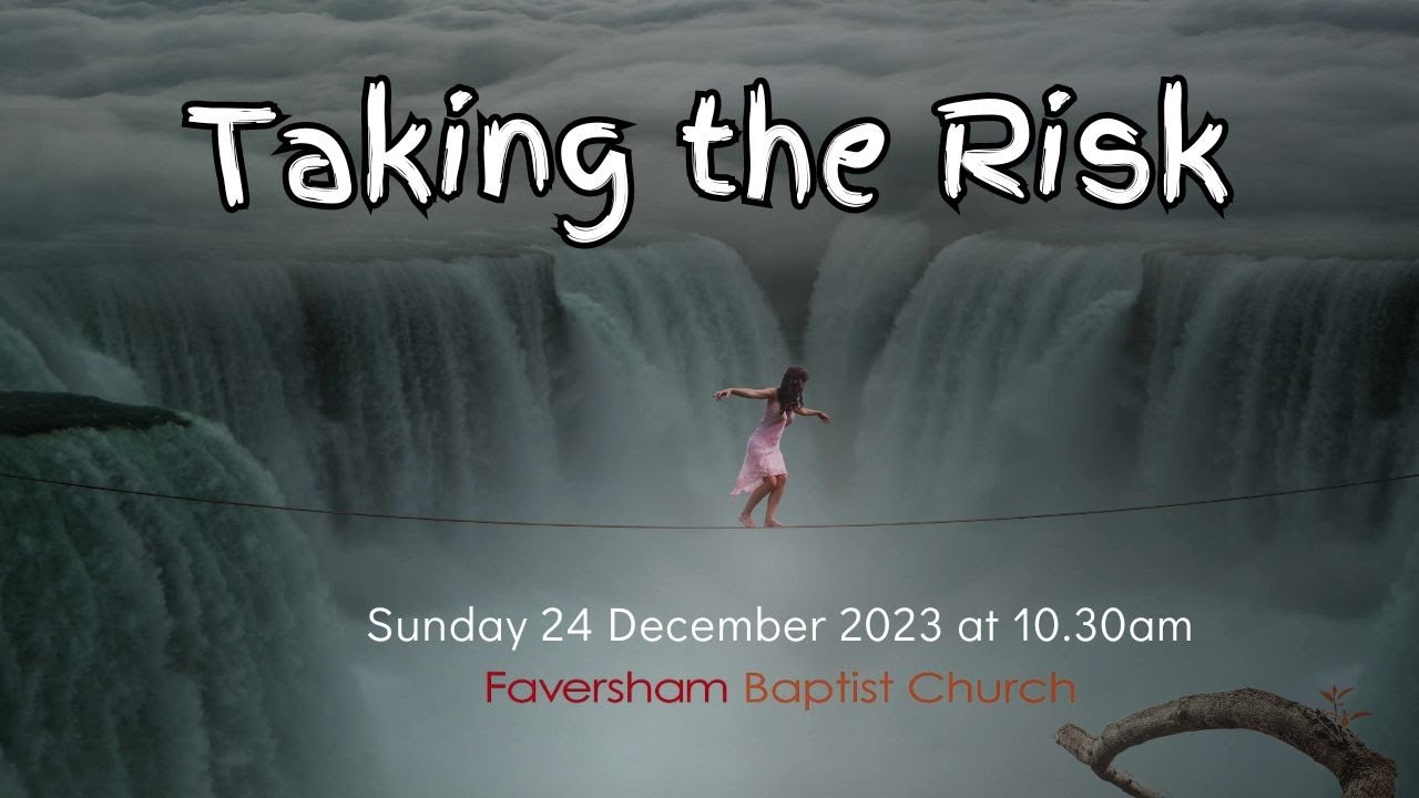 Taking the Risk (Baptism) | 24 December 2023 - YouTube