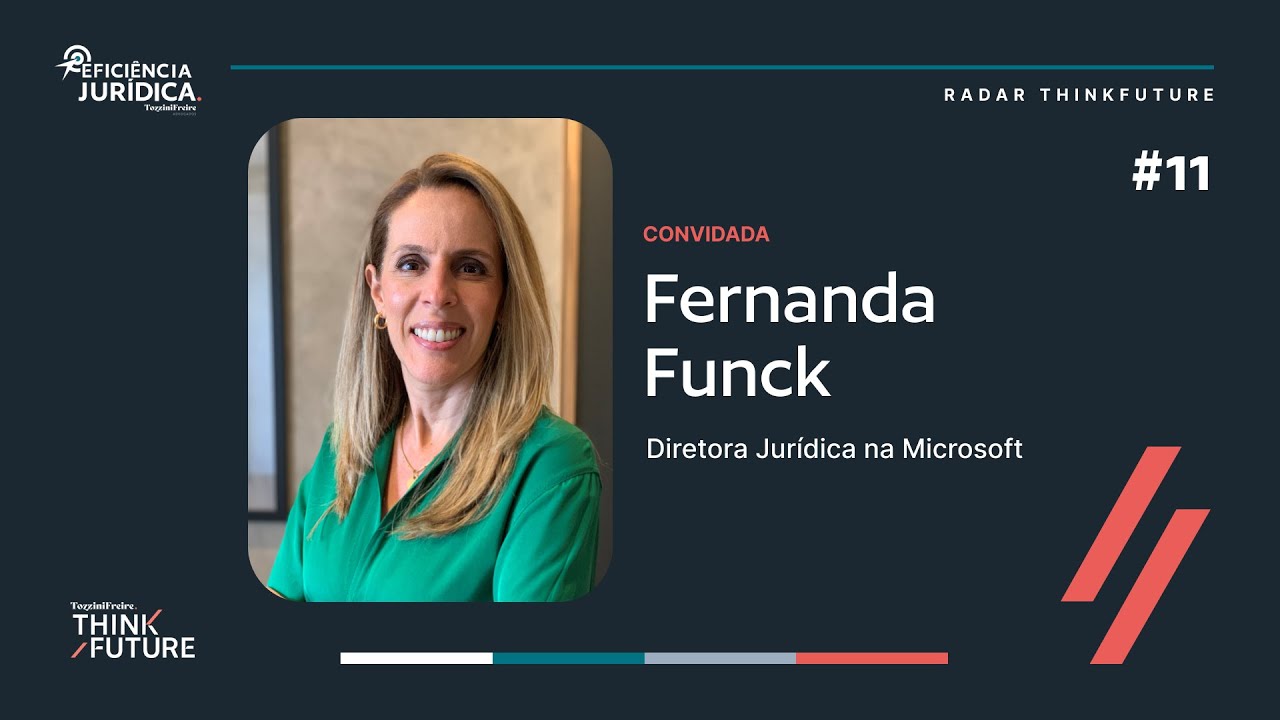 Gestão jurídica Data Driven com Fernanda Funck, da Microsoft - YouTube
