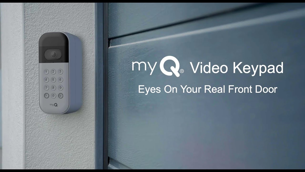 MyQ Smart Garage Video Keypad, Is It Revolutionary? - YouTube