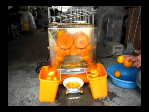 Automatic Citrus Juicer Commercial Orange Juice Machine - YouTube