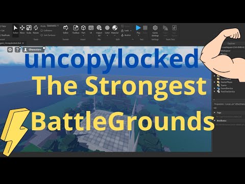 Uncopylocked The Strongest BattleGrounds Fully Scripted - YouTube