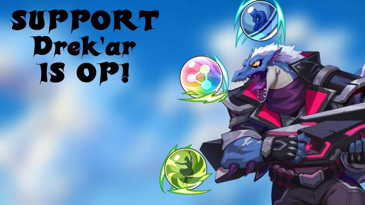 I Cant Believe Support Drek'ar Works! (Its So Good) - YouTube