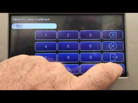 Thermo Scientific Model 450iQ H2S Menu - YouTube