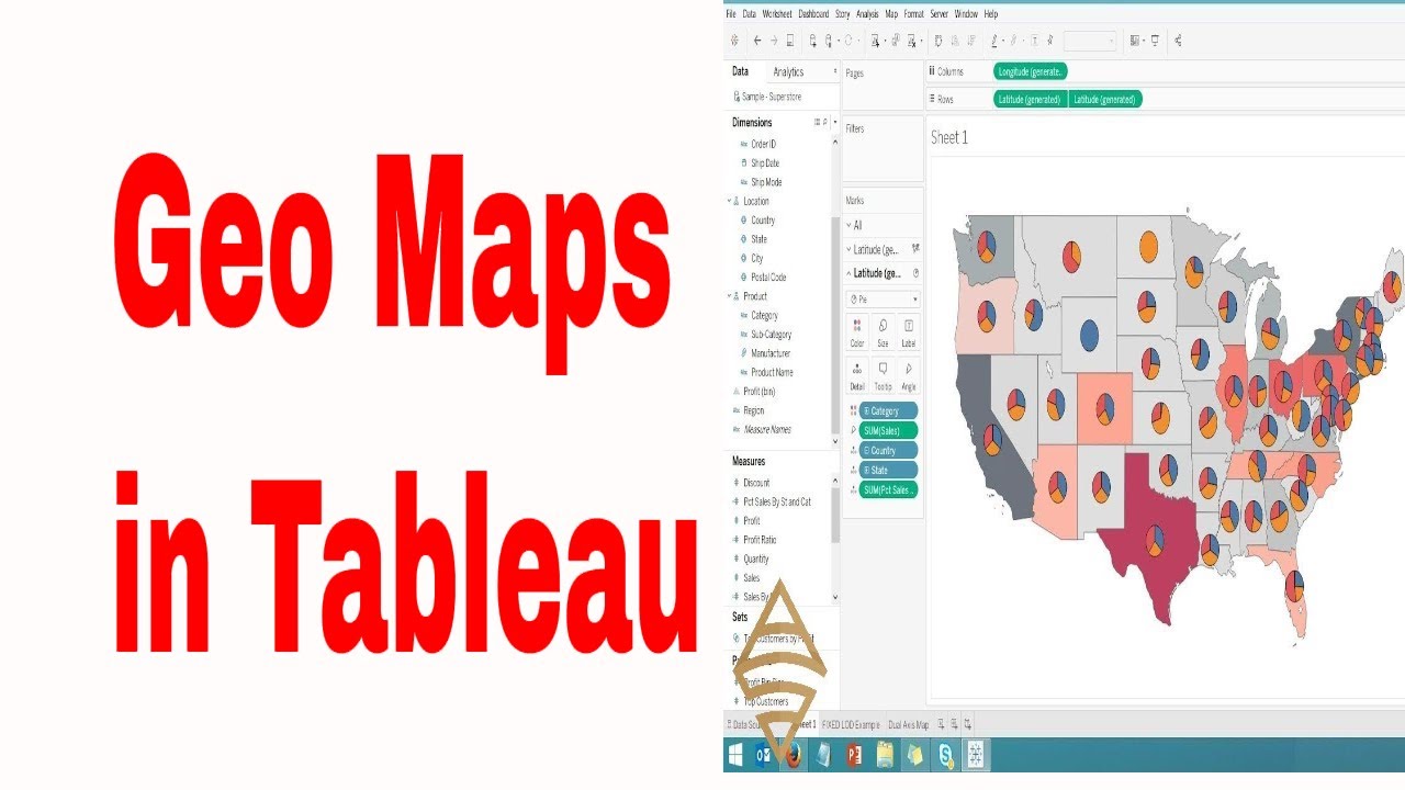 Geo Maps in Tableau | Tableau in tamil Vathiyar | Data analysis | Data ...