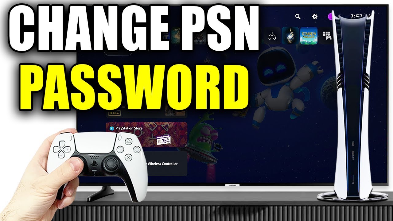 How To Change PlayStation Network Account Password On PS5 Pro - YouTube