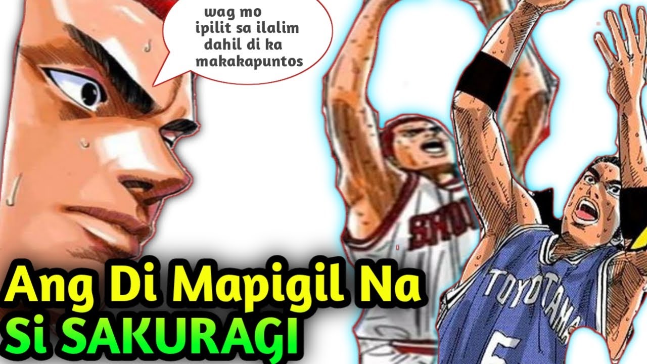 Ang Di Mapigil Na Si SAKURAGI | KANAGAWA vs Osaka | episodes 41 (FAN ...