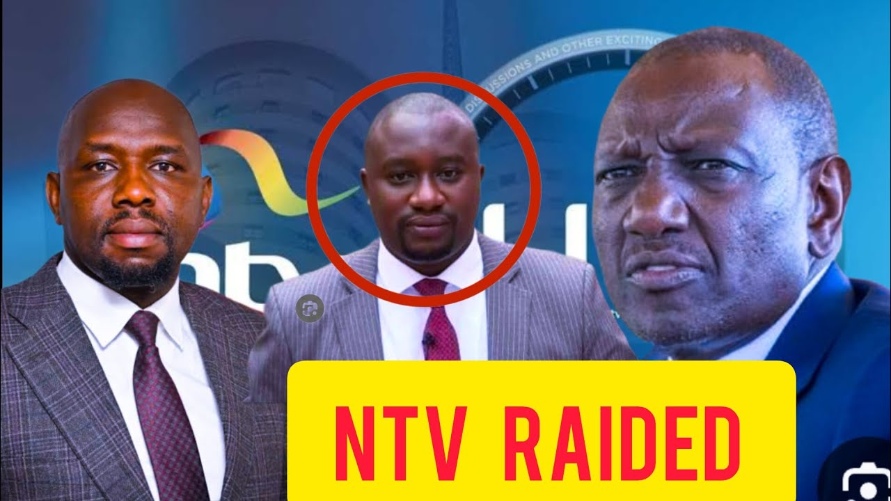 NTV SHOCKER 🔥 MURKOMEN and His team Raids NTV station to arrest a ...