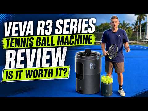 Veva R3 Series AI Tennis Ball Machine Review | Is It Worth It?